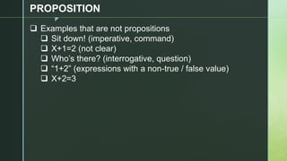 Formal Logic - Lesson 1 - Introduction to Logic | PDF | Programming Languages | Computing