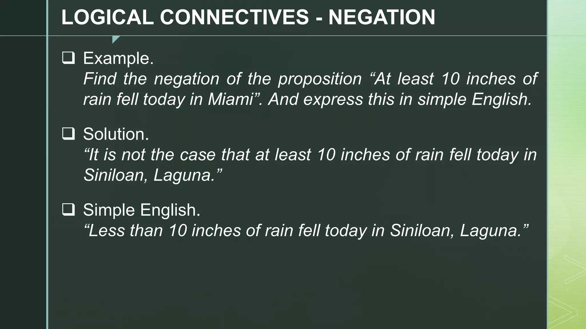 Formal Logic - Lesson 2 - Logical Connectives | PDF | Programming Languages | Computing