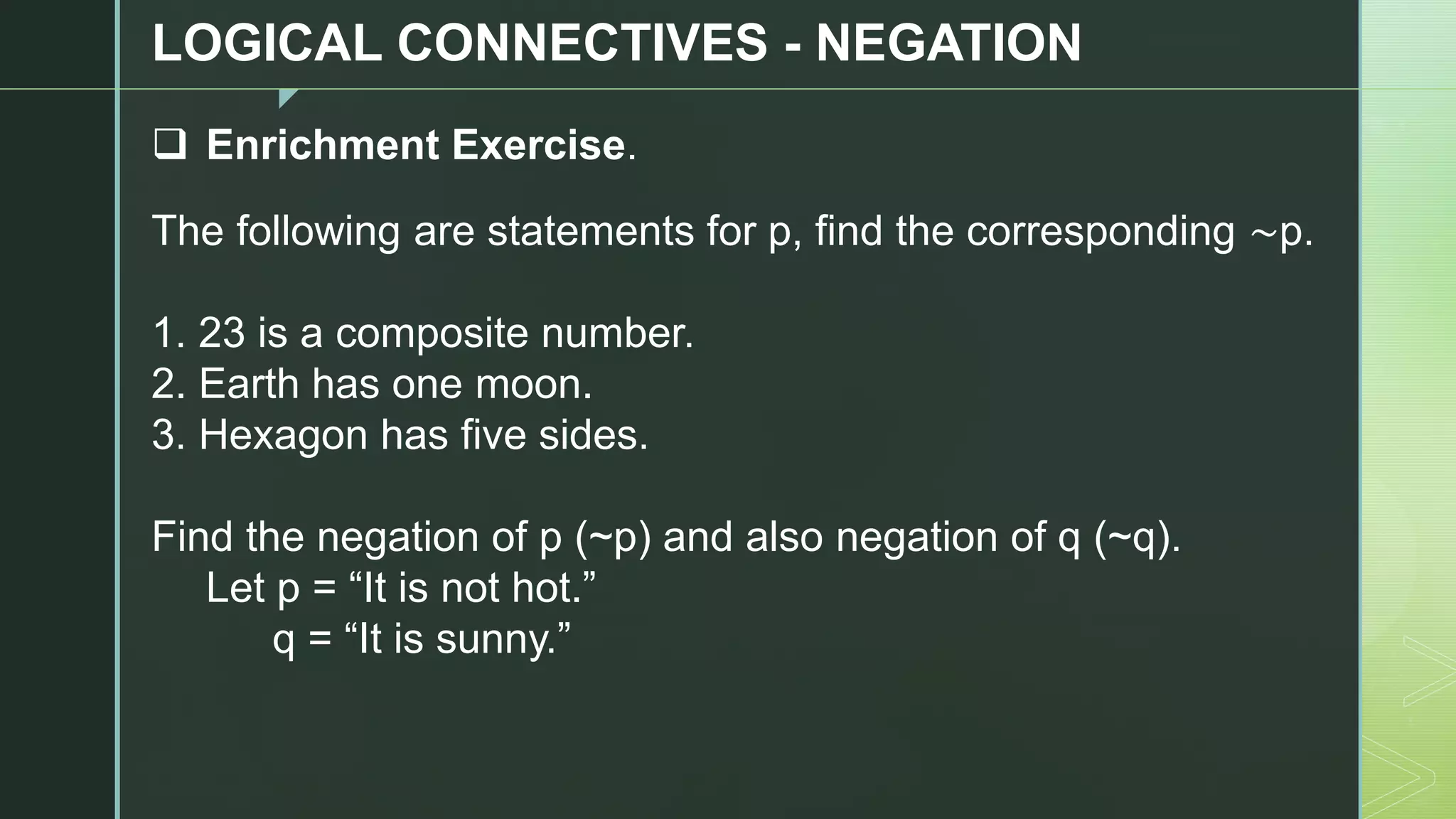 Formal Logic Lesson 2 Logical Connectives Pdf Programming