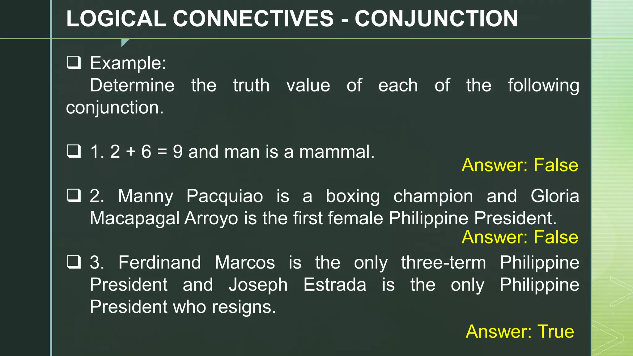Formal Logic Lesson 2 Logical Connectives Pdf Programming