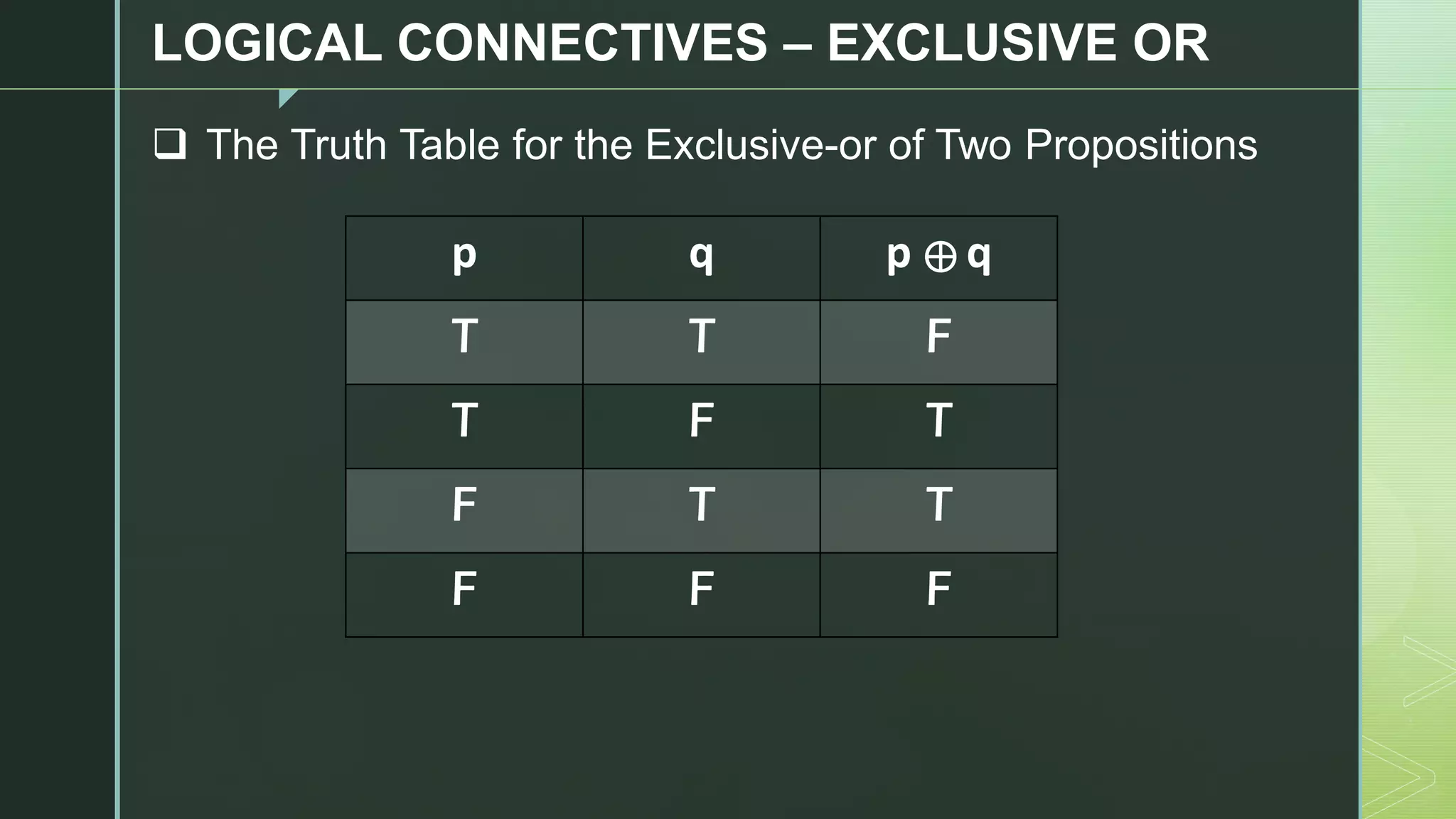 Formal Logic Lesson 2 Logical Connectives Pdf Programming