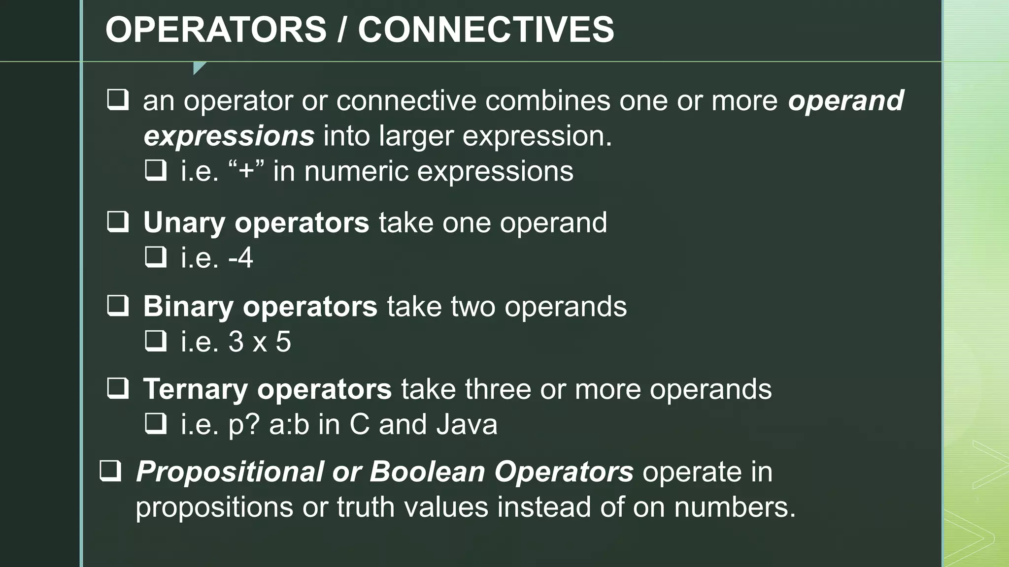 Formal Logic Lesson 2 Logical Connectives Pdf Programming