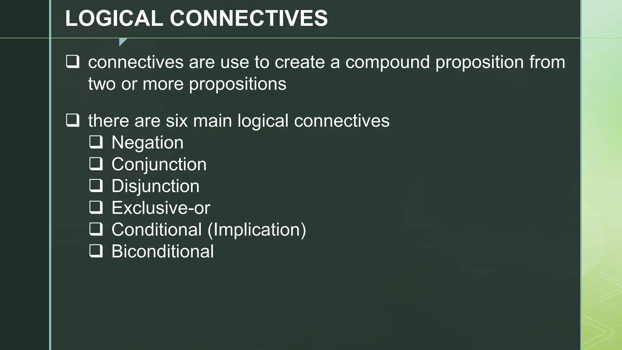 Formal Logic Lesson 2 Logical Connectives Pdf Programming