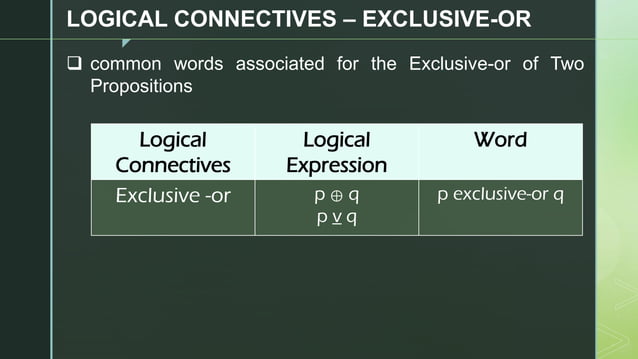 Formal Logic - Lesson 2 - Logical Connectives | PDF | Programming ...