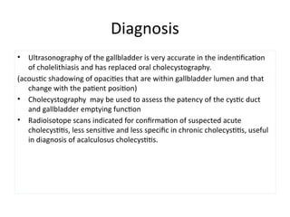 02-gallbladder disease and bile duct diseases | PPTX