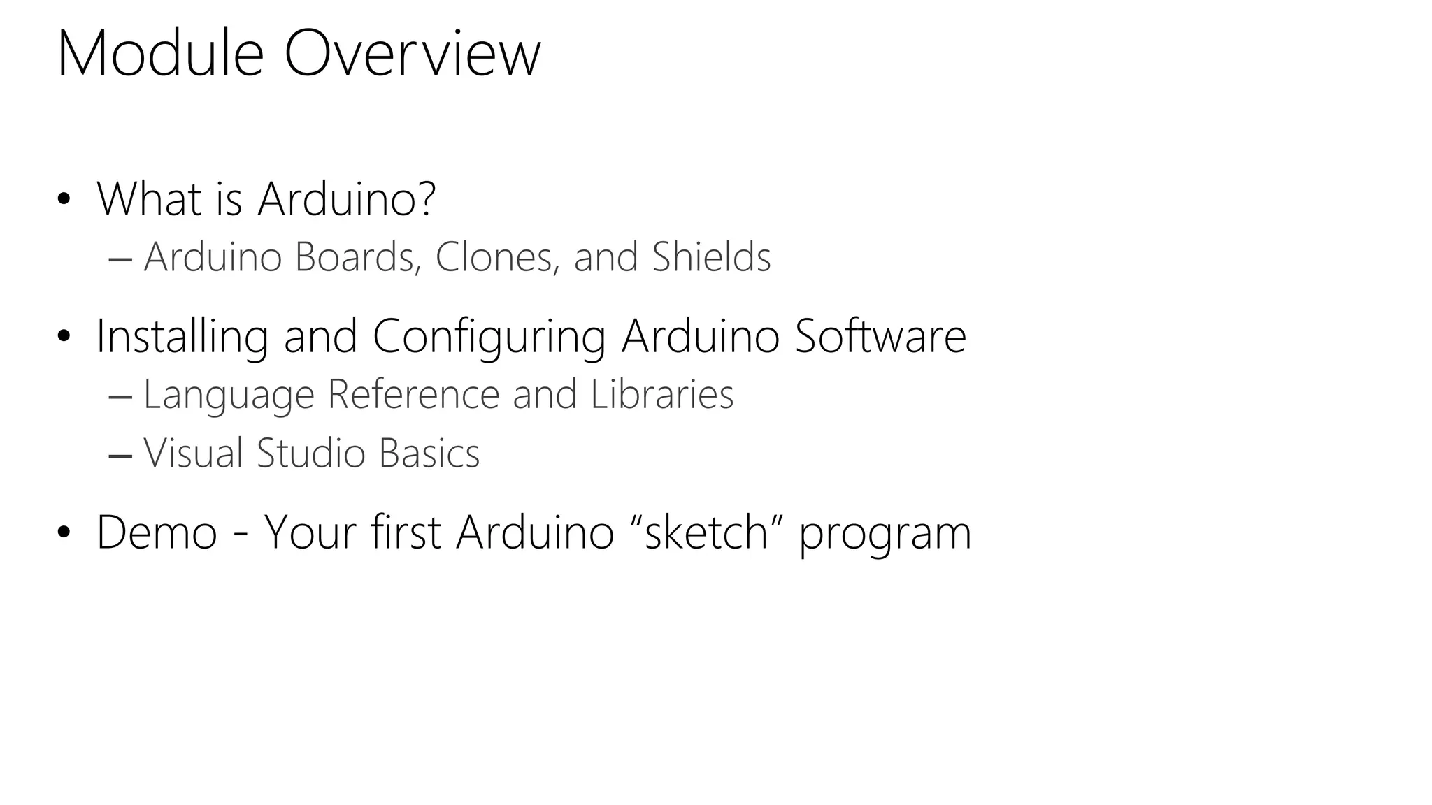02 Getting Started With Arduinopptx Computing Technology And Computing