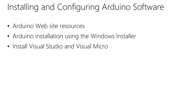 02 - Getting Started with Arduino.pptx | Computing | Technology & Computing