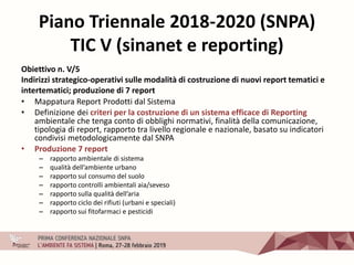 Indicatori e reporting nel SNPA | PPT