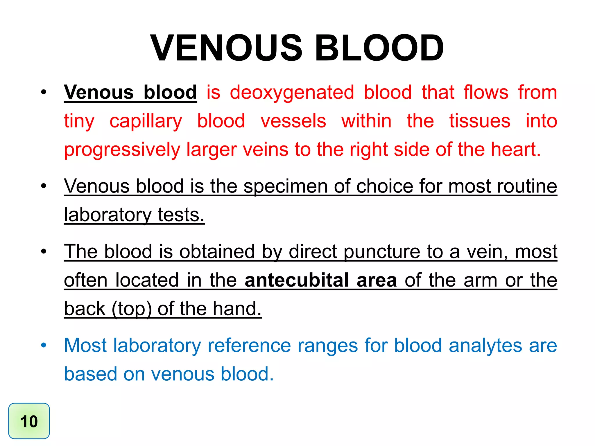 Blood sample collection | PDF