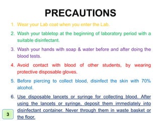 Blood sample collection | PDF