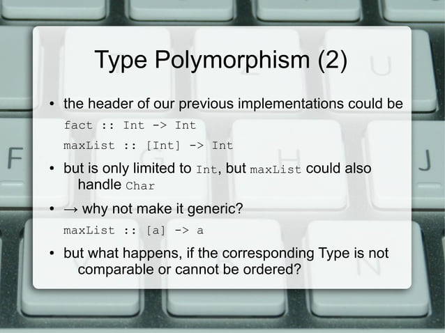 02. haskell motivation | PPT