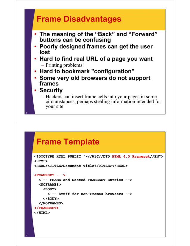 02 html-frames | PDF