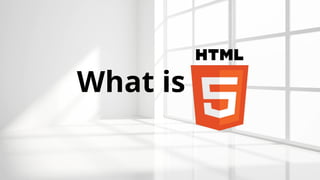 Introduction to HTML: Overview and Structure | PPTX
