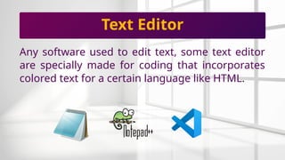 Introduction to HTML: Overview and Structure | PPTX