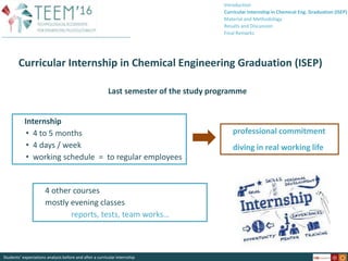 Students’ expectations analysis before and after a curricular ...
