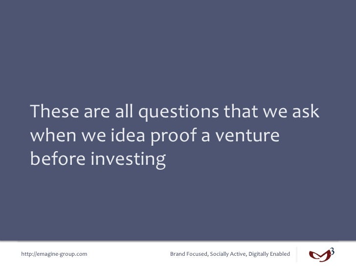 Lecture 2 - Idea Identification