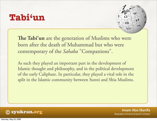 Biography Imam Hanafi | PDF | Islam | Religion & Spirituality