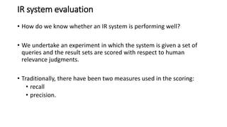 Information Retrieval | PPTX