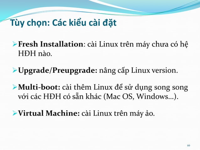 Lesson 2 - Install Linux & Command Line Environment | PPT