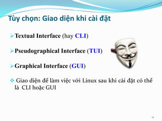Lesson 2 - Install Linux & Command Line Environment | PPT