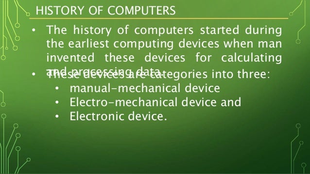 Introduction to Computers