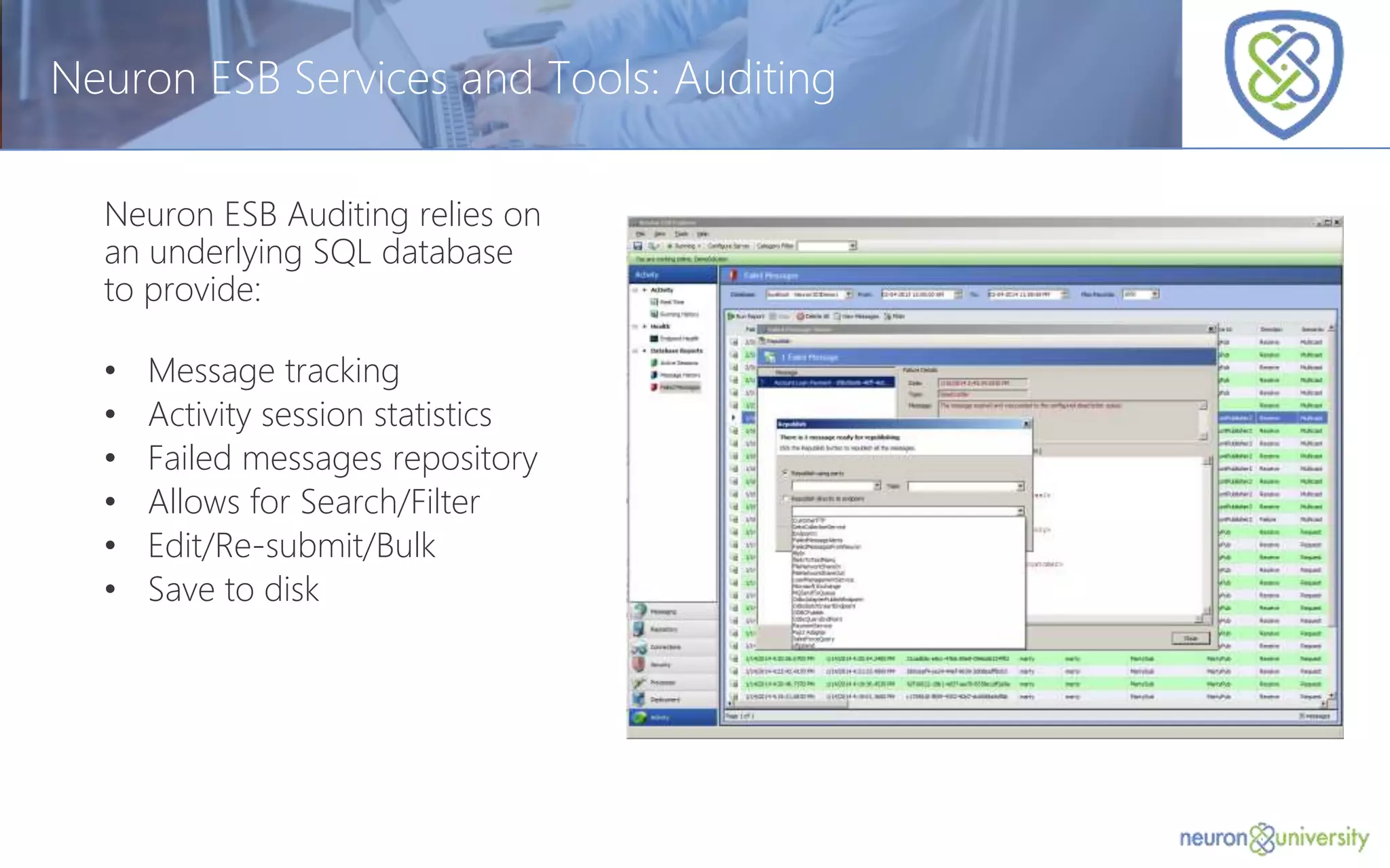 Introduction To Neuron Esb Pptx Computer Software And Applications Computing