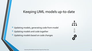 Generating UML Models with Inferred Types from Pharo Code | PPT