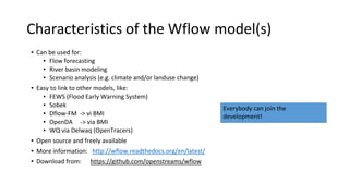 DSD-INT 2017 Introduction to the WFlow framework - Schellekens | PPT