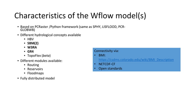 DSD-INT 2017 Introduction to the WFlow framework - Schellekens | PPT
