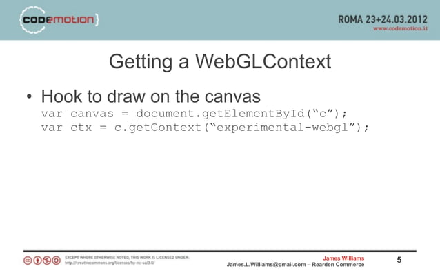 Introduction to WebGL and Three.js