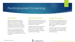 Job-Applications.com Job Application Lesson Plan | PPTX