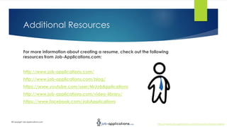 Job-Applications.com Job Application Lesson Plan | PPTX