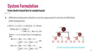 Joint unsupervised learning of deep representations and image clusters | PPT