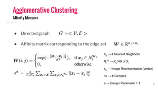 Joint unsupervised learning of deep representations and image clusters | PPT
