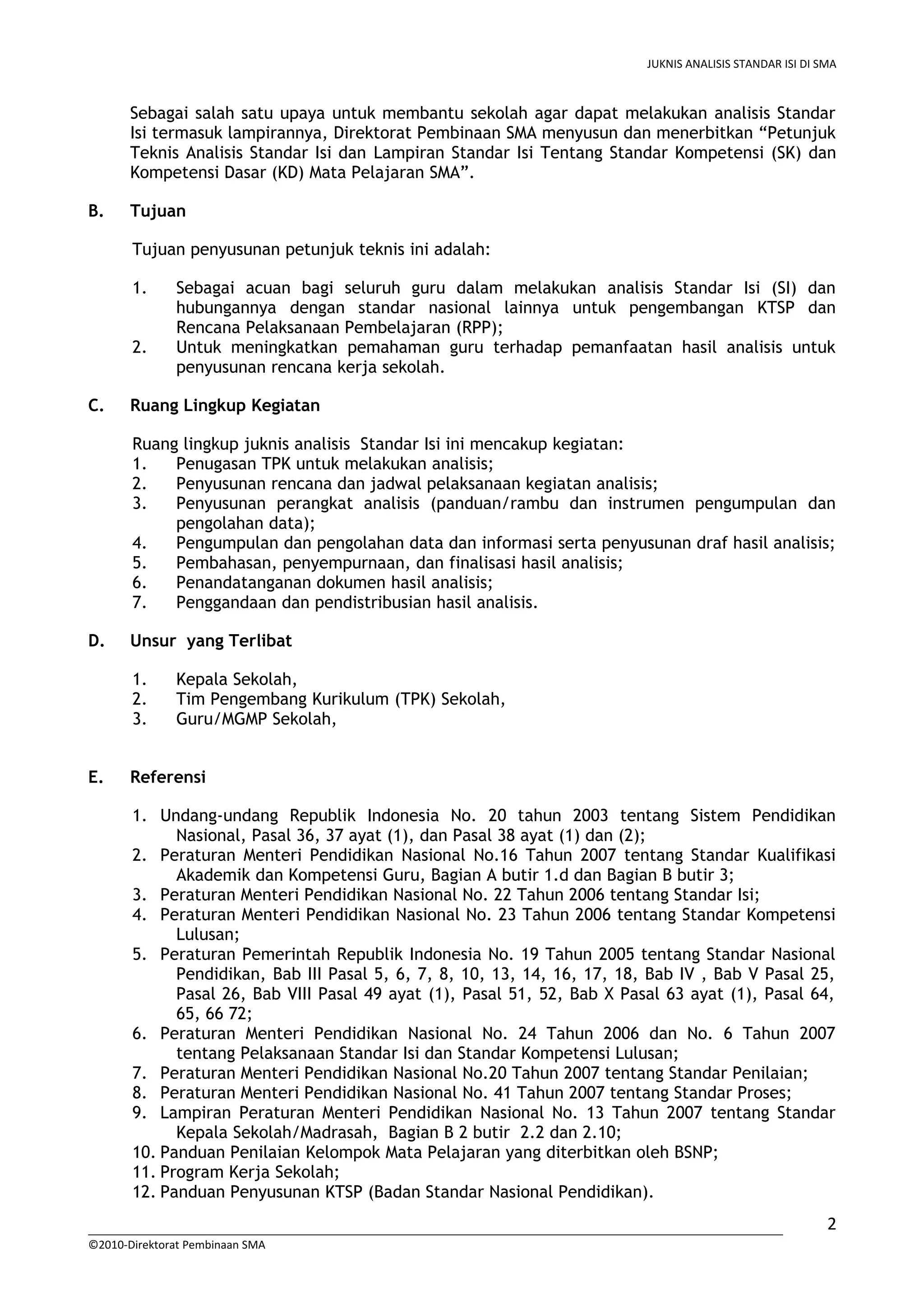 02. juknis analisis standar isi (isi)) 0104 | DOC
