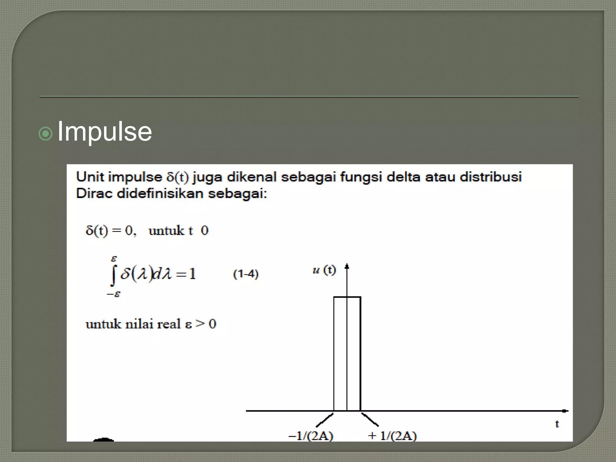 konsep dasar sinyal dan sistem | PPTX