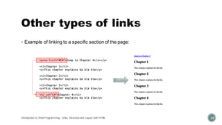 02- Links, Structure and Layout with HTML.pdf