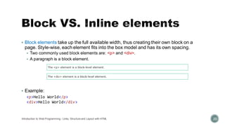 02- Links, Structure and Layout with HTML.pdf