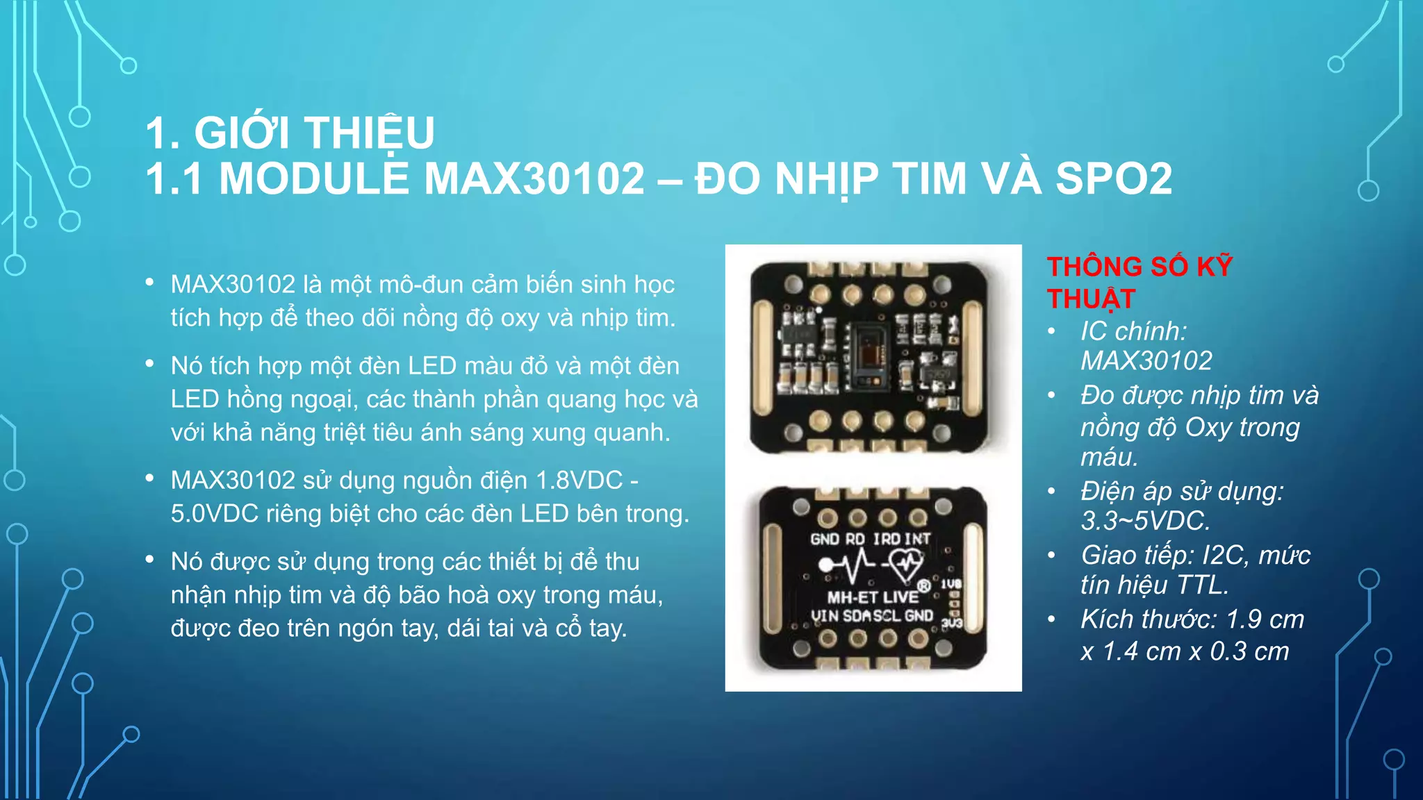 Thiết kế máy đo tim | PPTX