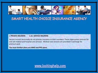 Main Classification of Insurance Providers | PPTX | Health Insurance ...