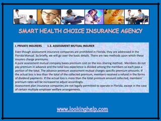 Main Classification of Insurance Providers | PPTX | Health Insurance ...