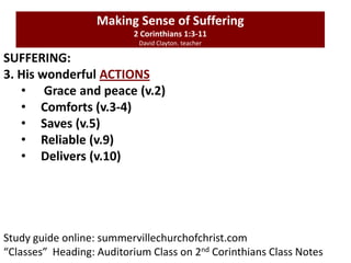 02 making sense of suffering | PPTX