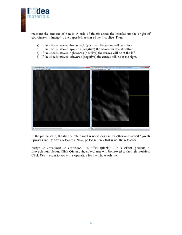 How to concatenate two (or more) subvolumes, measured with XCT, using ImageJ | PDF