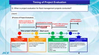 Project Evaluation of Flood Management Projects in Japan | PPTX