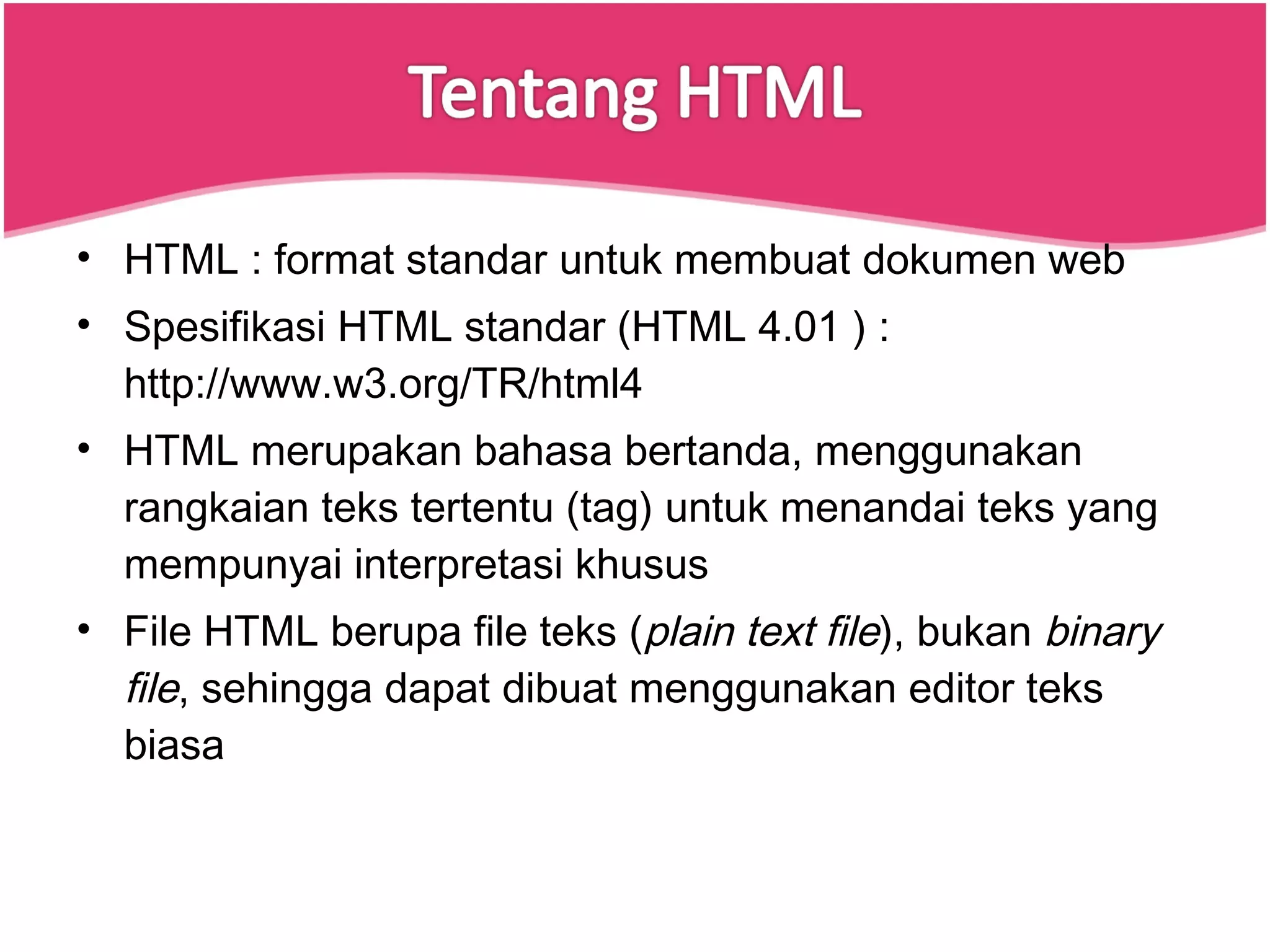 02 mengenal html | PPT