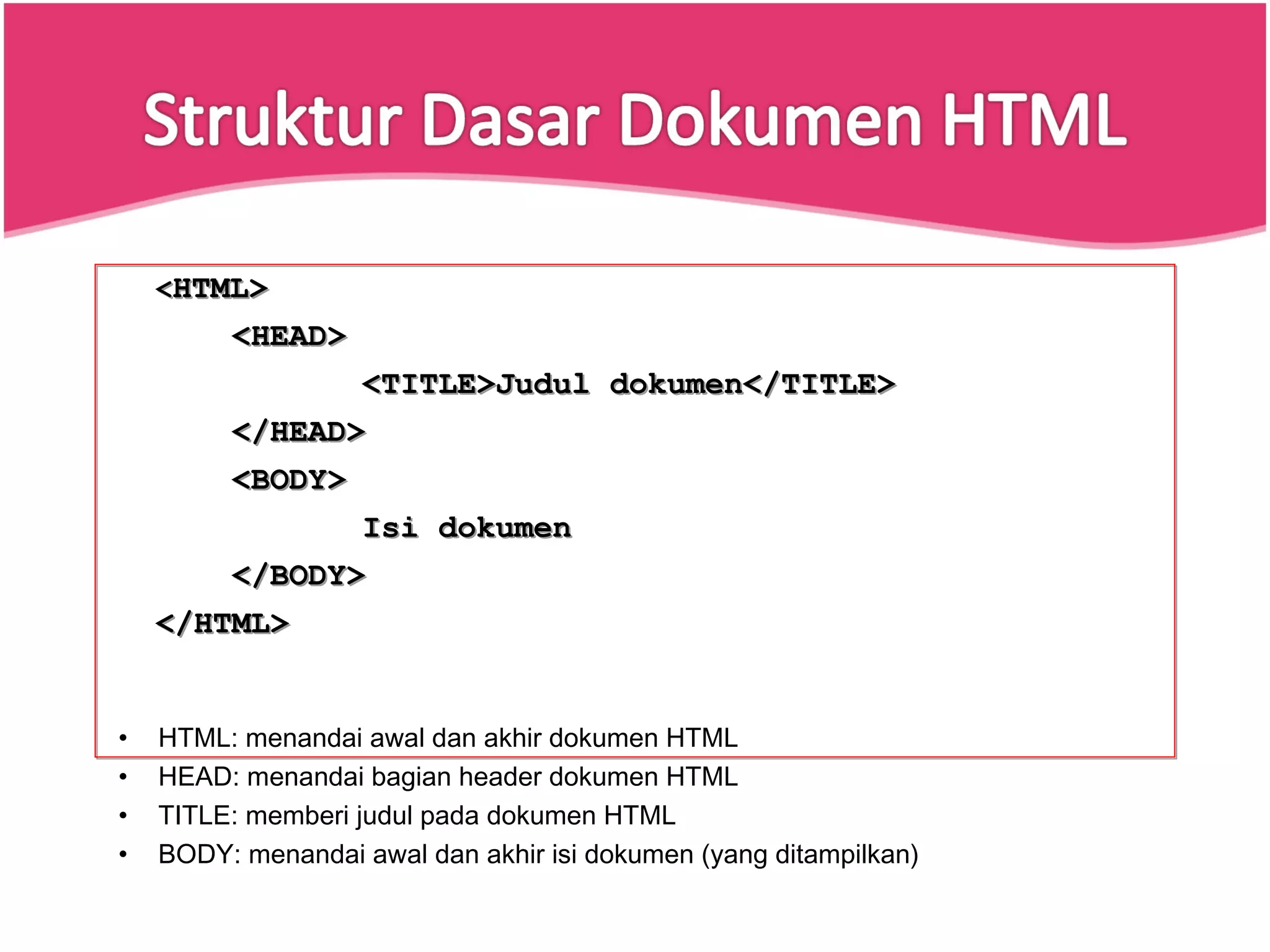 02 mengenal html | PPT