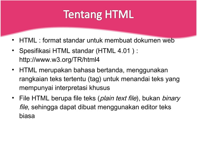 02 mengenal html | PPT