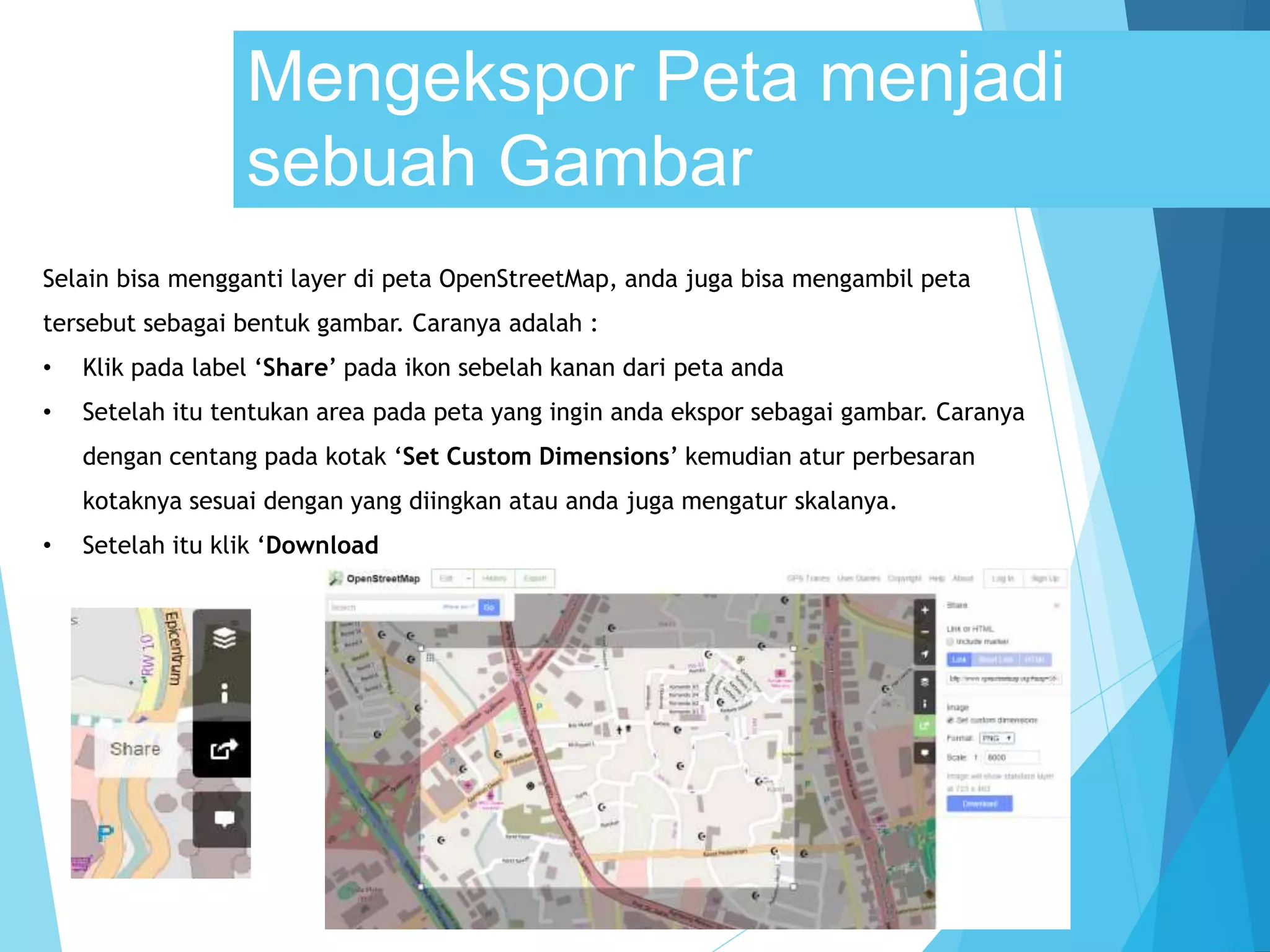 02. Menggunakan OpenStreetMap | PPTX