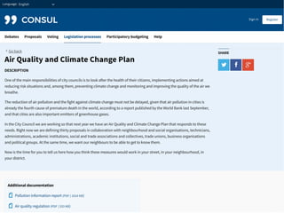 Consul project : improving democracy through digital participation | PPT
