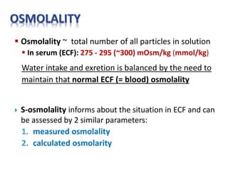 Biochimica L changes Mineral water ion disorders in human | PDF